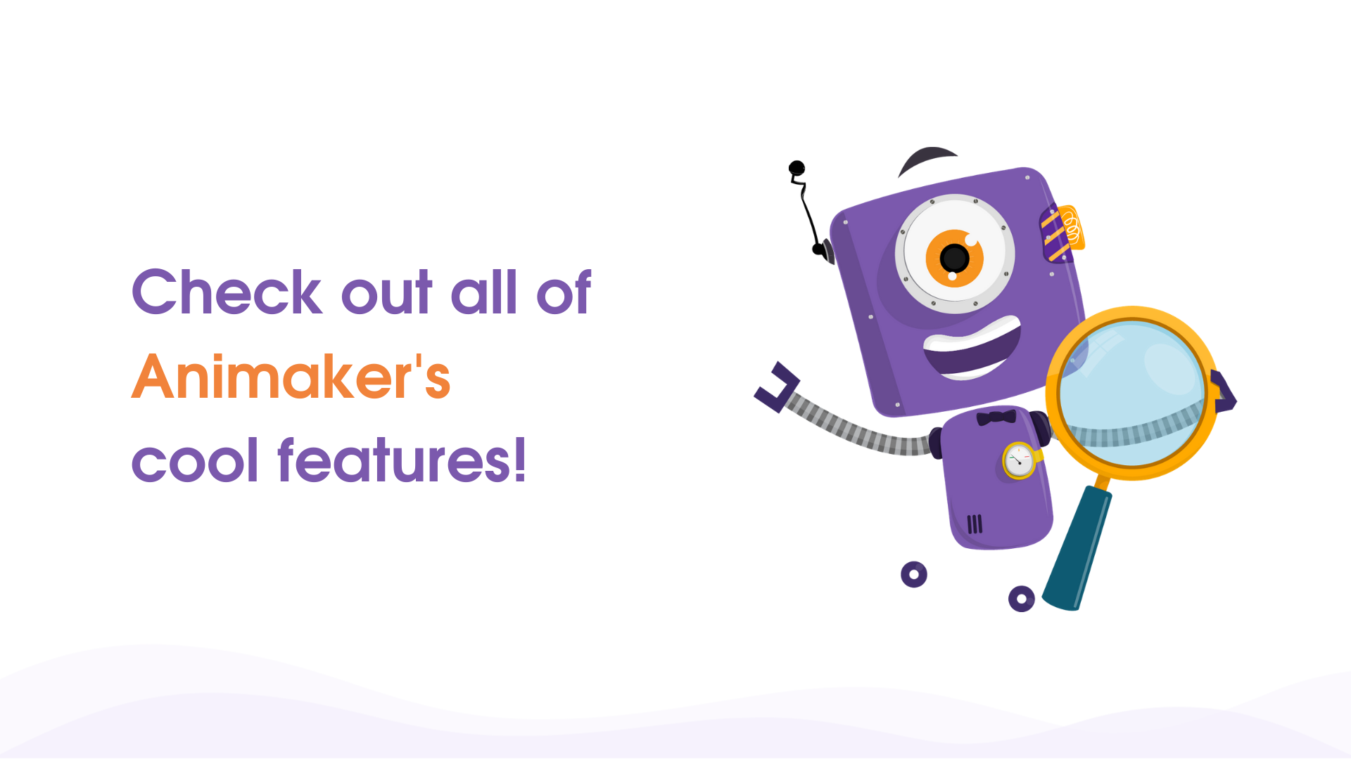 Amplias funciones de Animaker