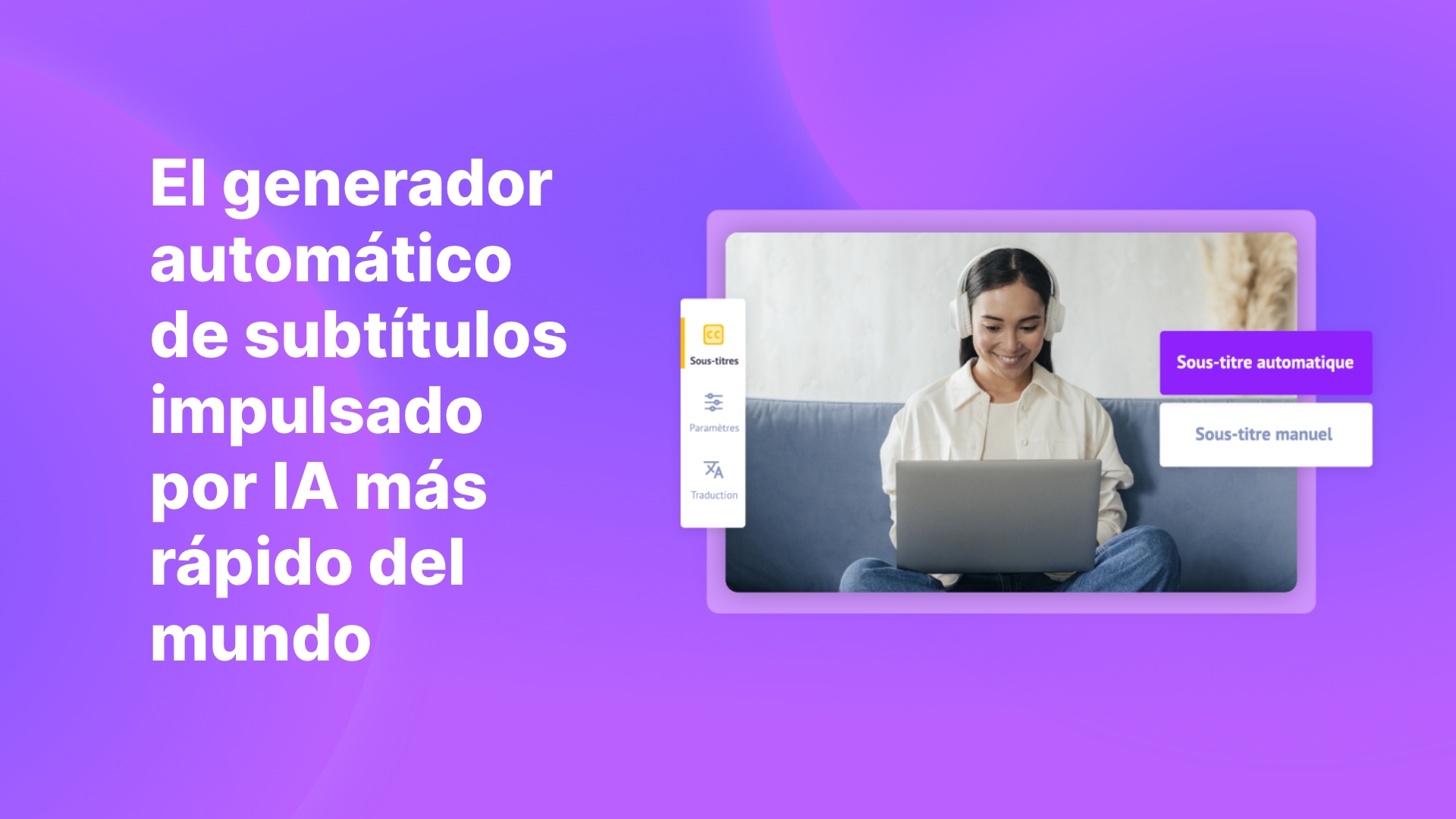 Gerador de legendas nº 1 alimentado por IA - Grátis para usar!